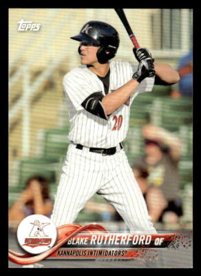 Blake Rutherford 2018 Topps Pro Debut #135 Kannapolis Intimidators | eBay