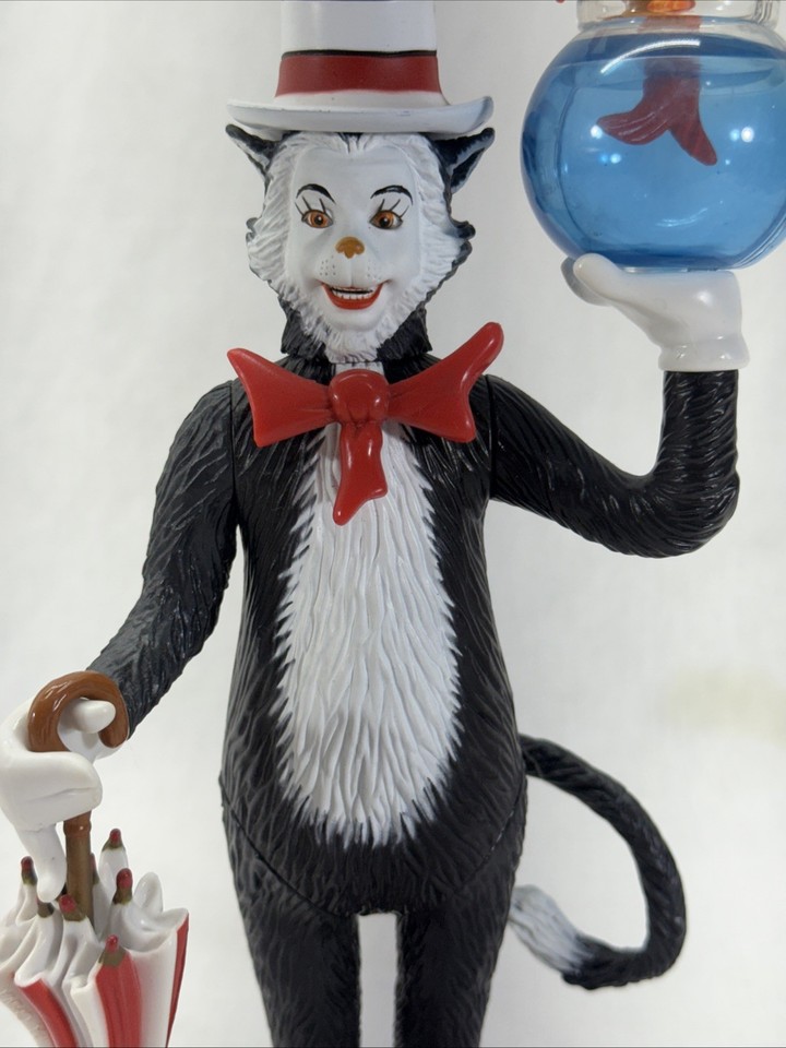 Dr. Suess Cat In The Hat Talking Action Figure 2003 Universal 12 in. | eBay