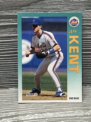 1992 Fleer Update Jeff Kent #U-104 RC Rookie Card | eBay