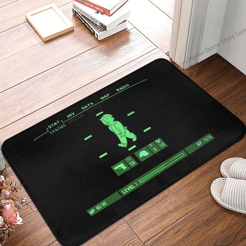 Fallout Game Doormat Kitchen Mat Boy Classic Hallway Carpet Welcome Rug ...