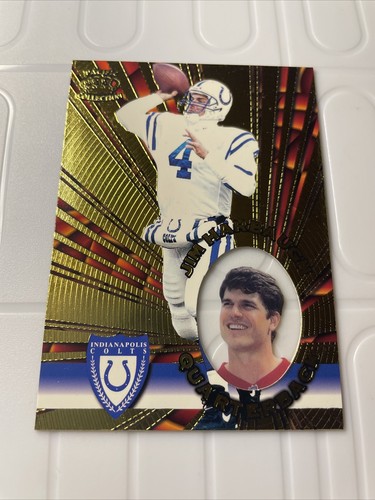 1996 Pacific Invincible Gold Colts Football Card #65 Jim Harbaugh | eBay