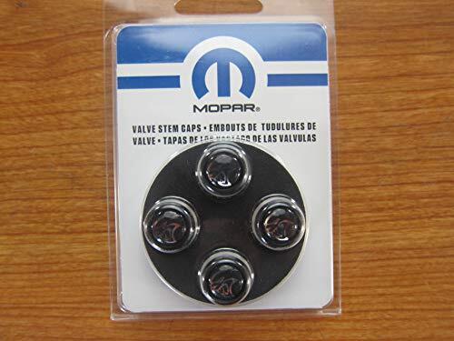 New Dodge Challenger Charger SRT HELLCAT Tire Valve Stem Caps Mopar OEM ...