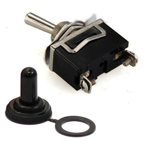 5X SPST Toggle Switch ON/OFF Single Pole Solid Metal for Marine ...
