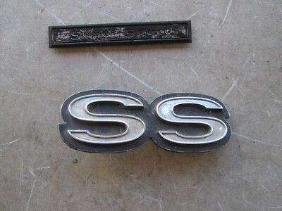 Chevrolet SS Exterior and Interior Emblems Chevelle 1966-1969 OEM | eBay