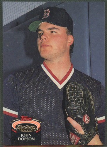 1992 Topps Stadium Club #287 John Dopson Boston Red Sox | eBay