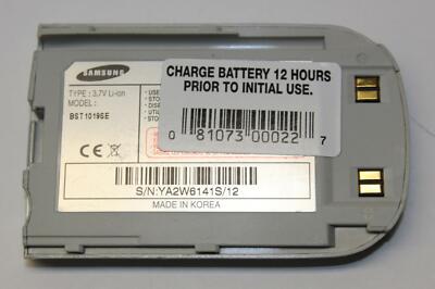 Samsung BST1019SE Cellphone 3.7V Li-Ion Battery Replacement for SCH ...