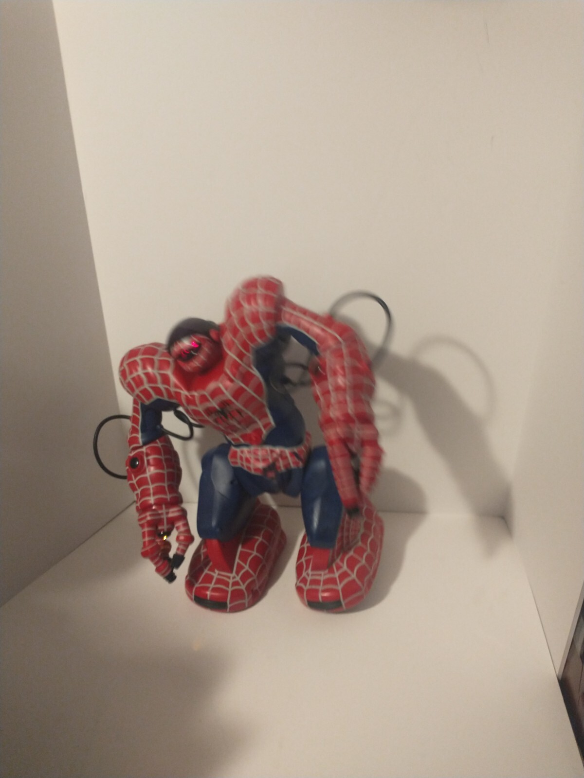 SPIDER-MAN ROBOSAPIEN 2007 WowWee Marvel SpiderMan Robot NO Remote ...