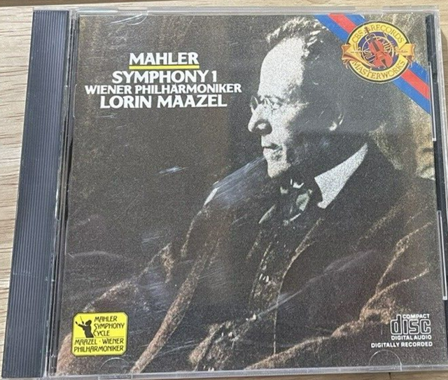 Mahler Symphony 1 Wiener Philharmoniker Lorin Maazel CD CBS Records ...