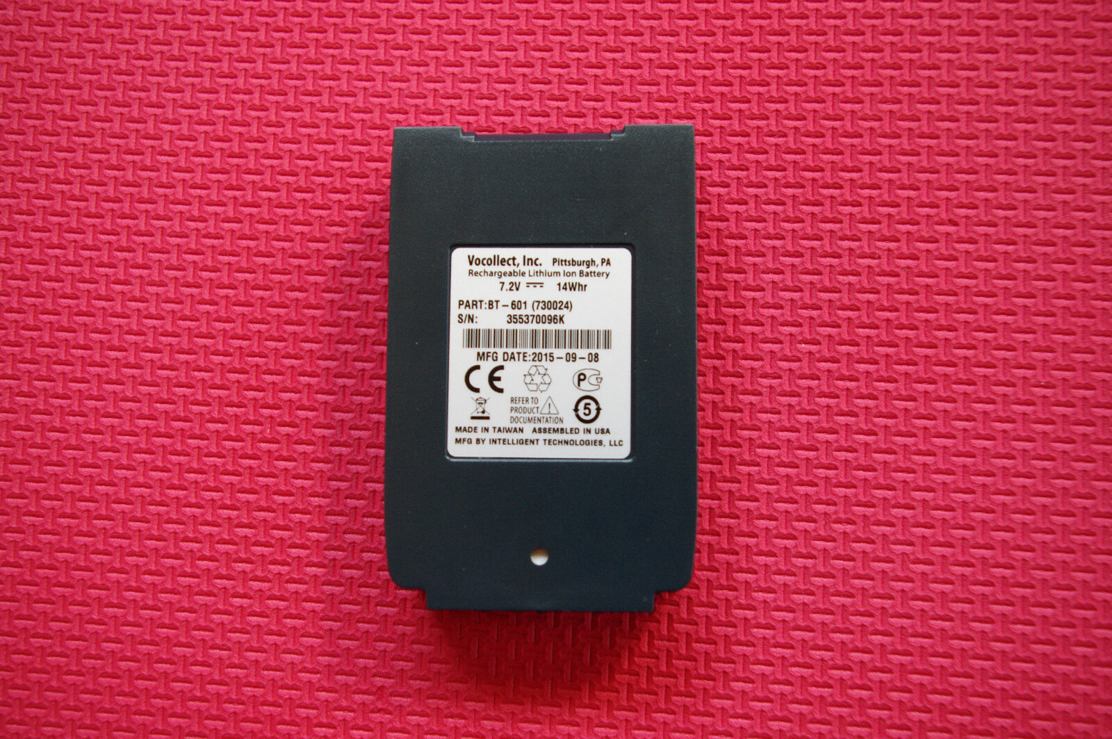 New Original Vocollect Rechargeable 7.2V-14Whr Battery BT-601 For T2 ...