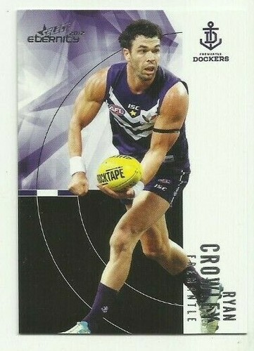 2012 SELECT ETERNITY FREMANTLE RYAN CROWLEY # 67 COMMON CARD AFL | eBay
