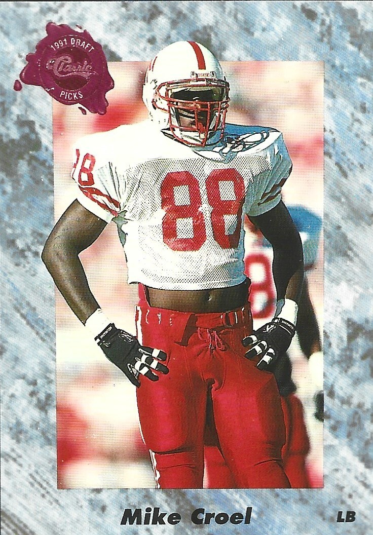 1991 Classic #106 Mike Croel Rookie Card, Nebraska Cornhuskers HOF | eBay