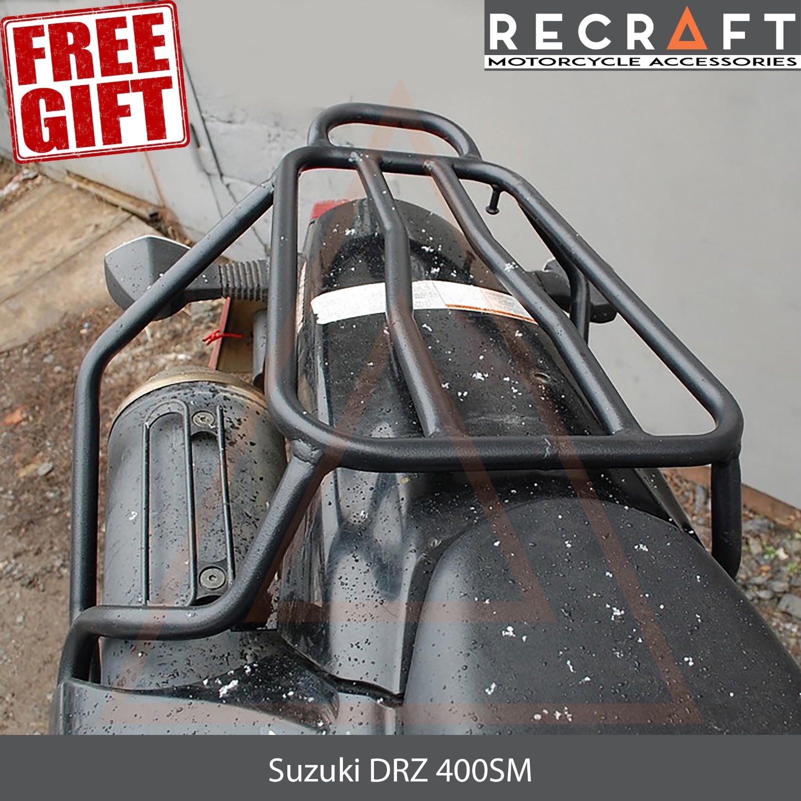 Suzuki DRZ400SM Supermoto / S Luggage Rear Rack + GIFT | eBay