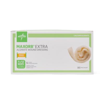 Medline Maxorb Extra 1" x 12" Rope Box of 5 - MSC7012EP | eBay