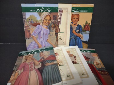 American Girl Felicity Book Lot Elizabeth TLC | eBay