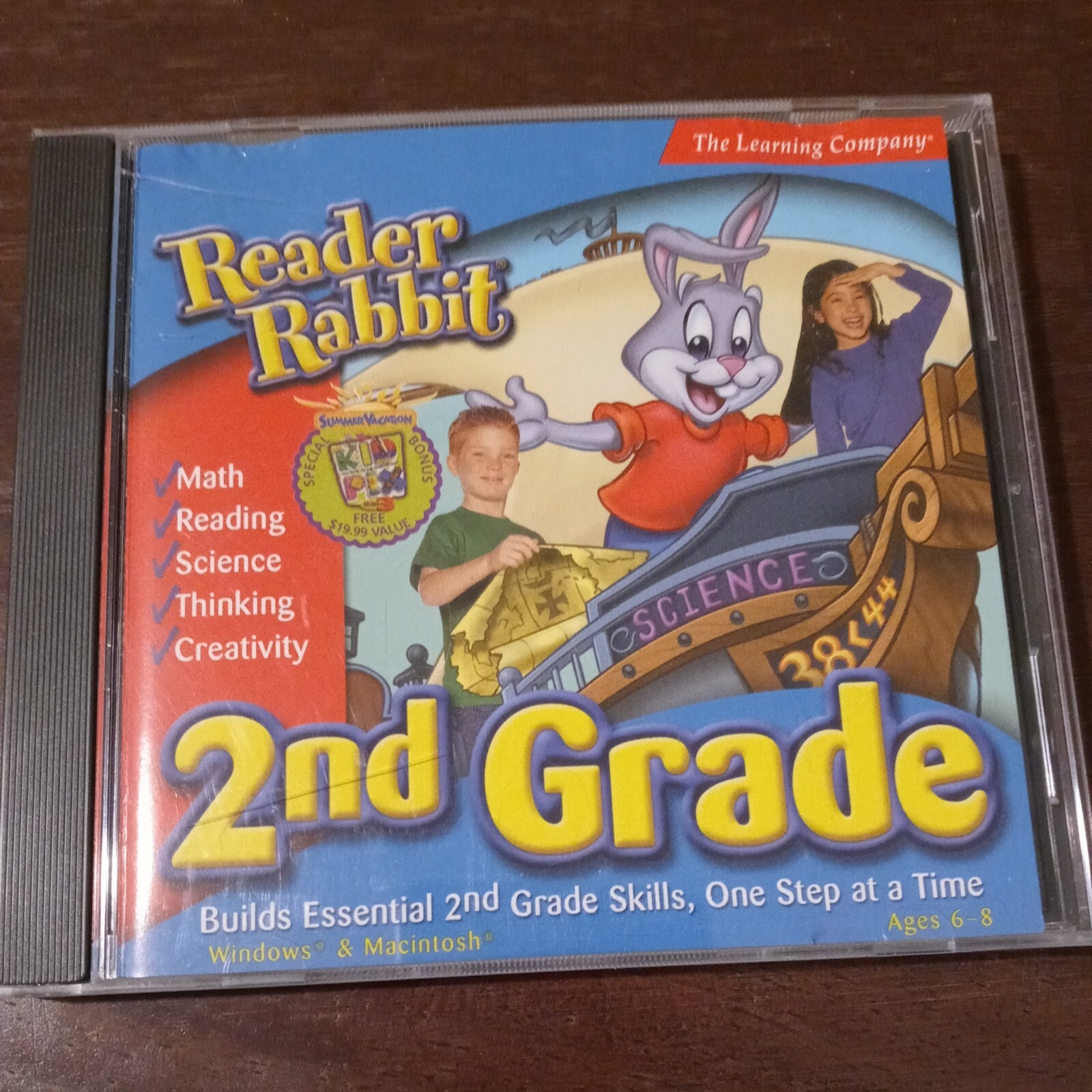 Reader Rabbit 2nd Grade 2002 (Windows/Mac, 2002) PC CD ROM 772040815875 ...