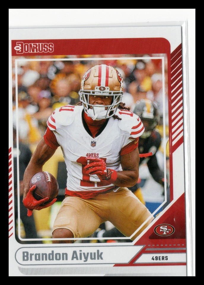 2024 Donruss - , chase, sutton, aiyuk, collins, taylor, fergusen ...