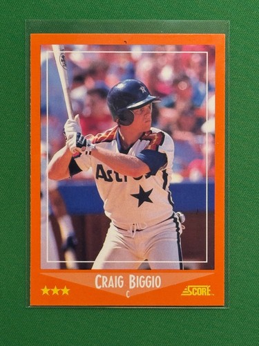 1988 Score Traded Baseball Craig Biggio #103T RC | eBay
