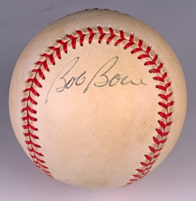 Bob Boone Philadelphia Phillies Autographed Signed Baseball AMCo COA ...