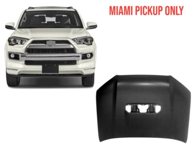 For 2010-2023 Toyota 4Runner Black Hood Panel With Scoop TRD Style | eBay