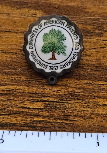 Sterling Silver European Congress of American Parents & Teachers 1957 ...