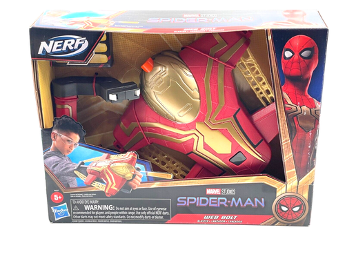 Nerf Spider-Man Web Bolt Blaster Marvel New | eBay