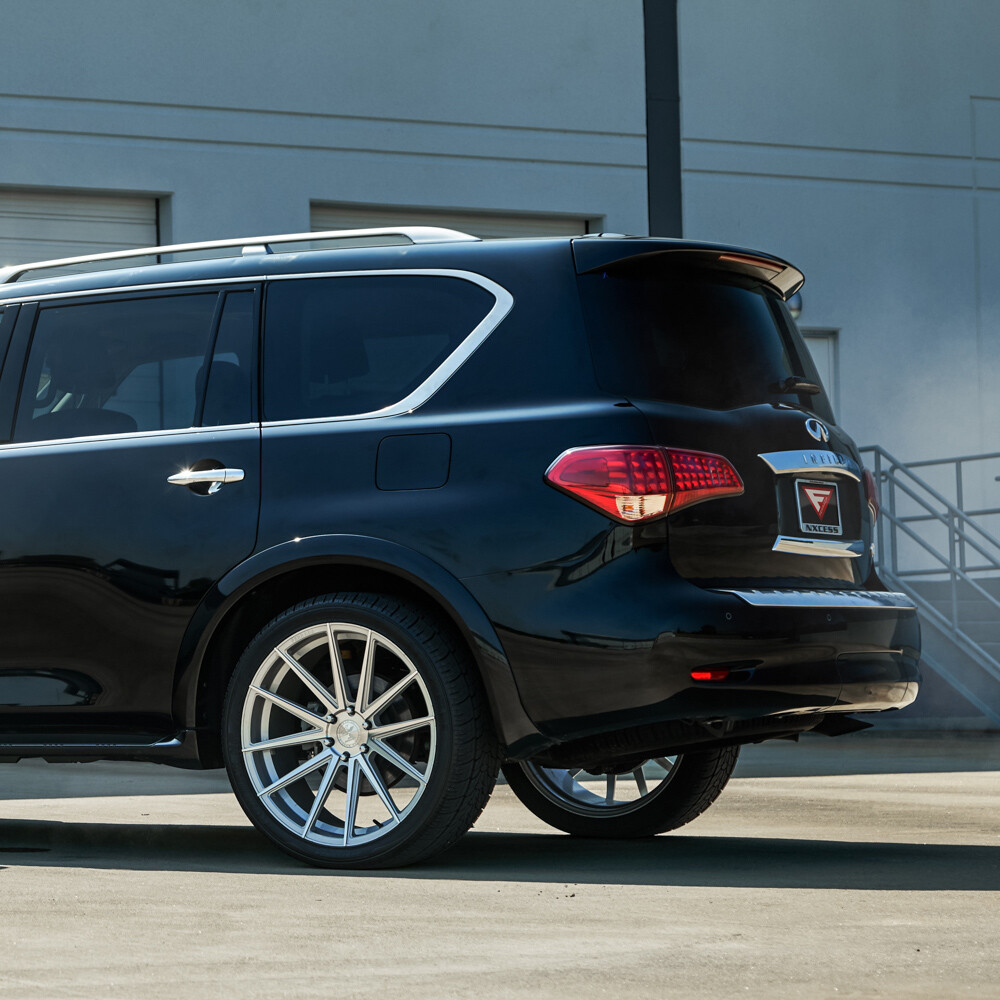 24" FERRADA FT1 SILVER CONCAVE WHEELS RIMS FITS FORD F-150 - SET OF 4 ...