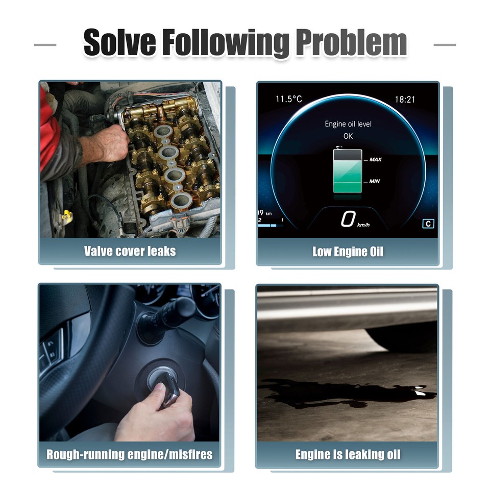 LR041869,LR089050,LR011220,LR014345 Valve Cover Gasket Set Replace For ...