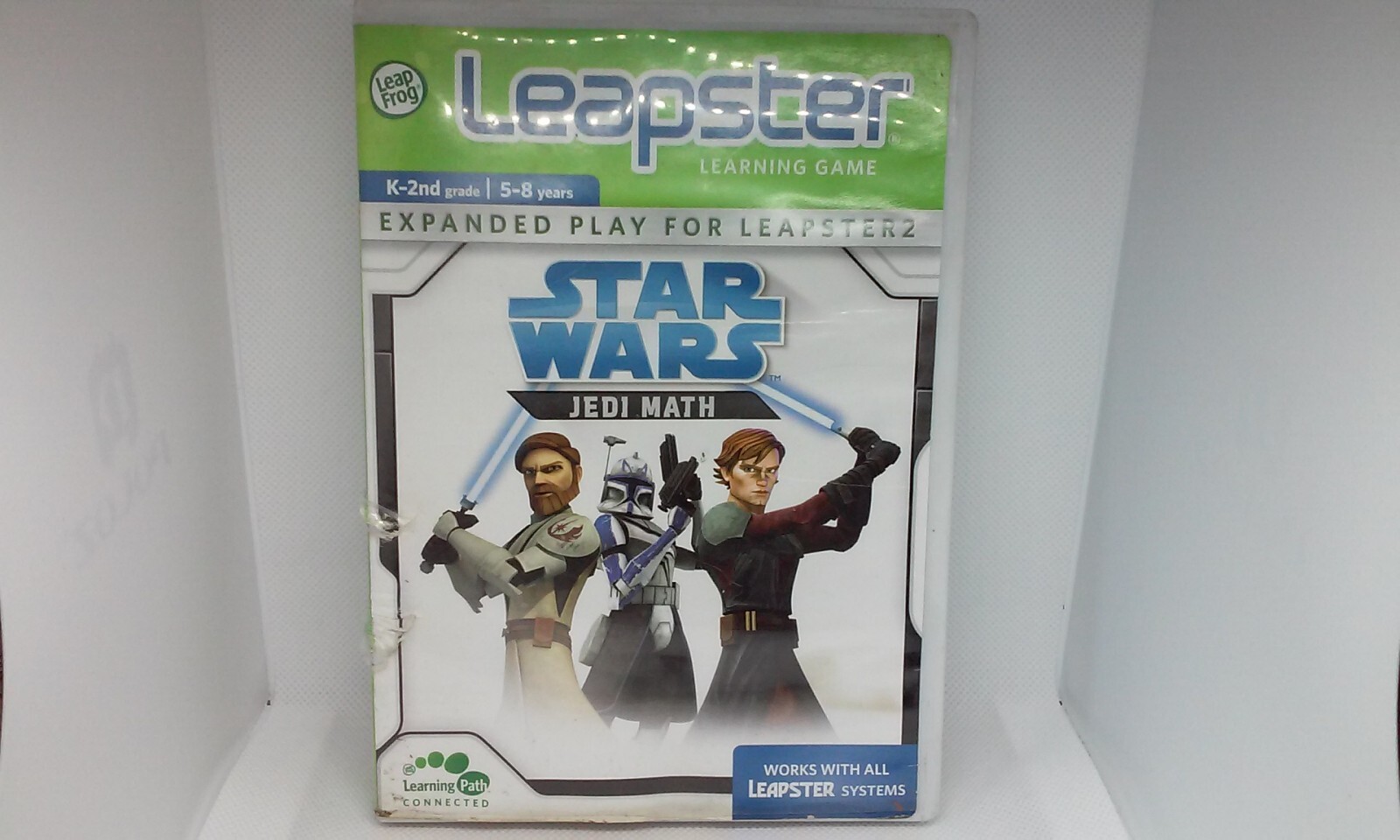 Leap Frog Leapster STAR WARS JEDI MATH Learning Game K-2nd grade/5-8yr ...