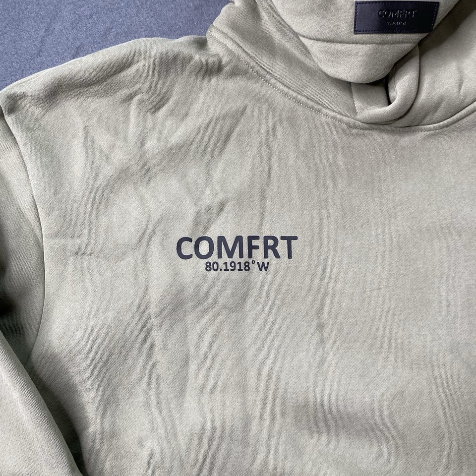 Comfrt Coordinate Unisex Hoodie Moss Size MEDIUM Oversized NEW! | eBay