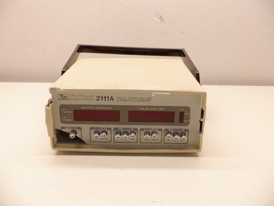 VALHALLA SCIENTIFIC 2111A DIGITAL POWER ANALYZER & POWER FACTOR METER ...