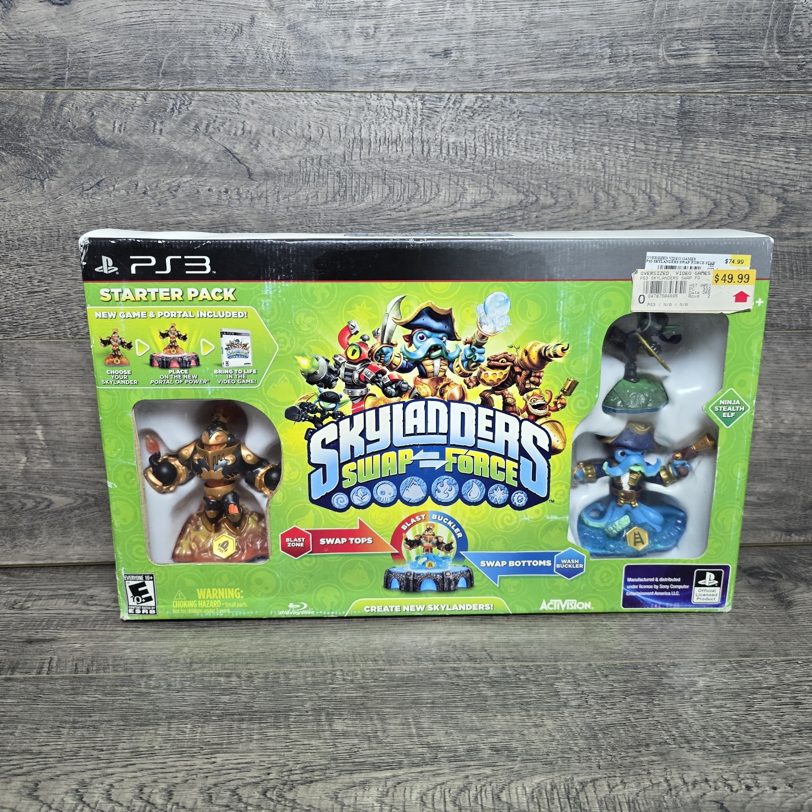 New Sealed Skylanders Swap Force PS3 Starter | Grelly USA