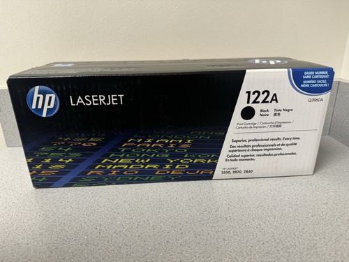 New HP 122A Q3960A Black Toner Print Cartridge For LaserJet 2550/2820 ...