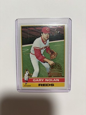 1976 Topps Gary Nolan #444 30th Anniversary Cincinnati Reds MLB ...