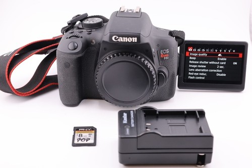 Shutter only 32K (32%) Canon EOS Rebel T6i 750D 24.2MP Digital SLR DSLR ...