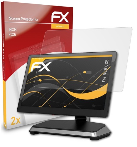 atFoliX 2x armor film for NCR CX5 protective film matte & shockproof ...