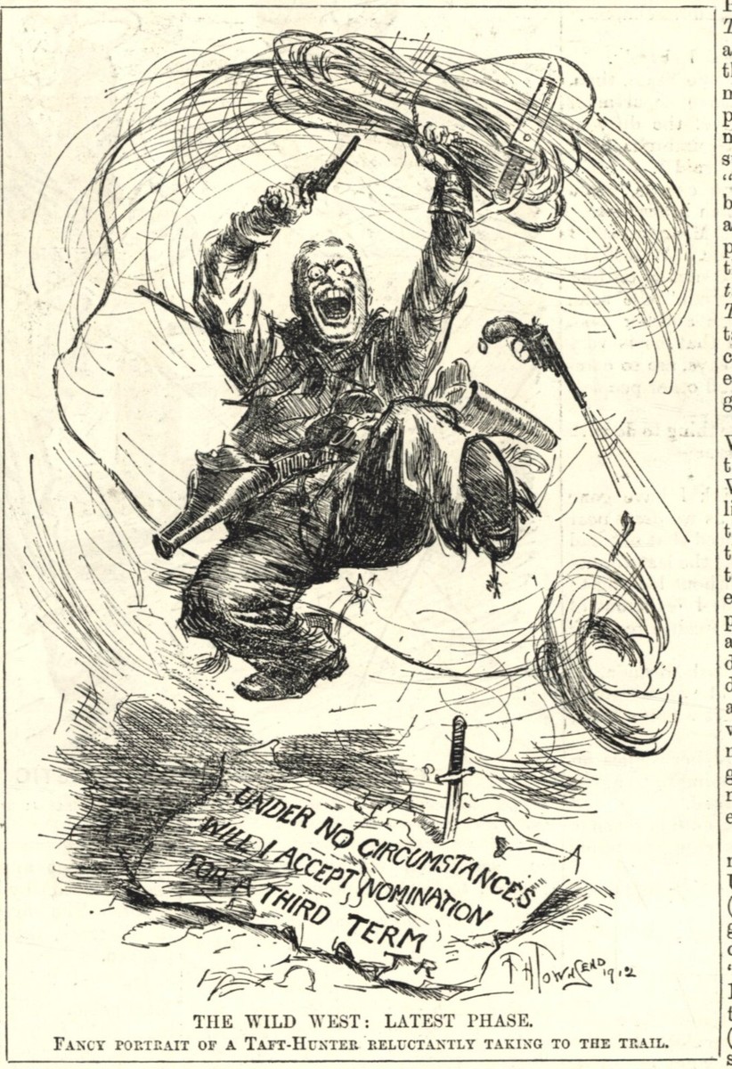 Roosevelt Third Term Drawing Presidential Memorial Imagery Third