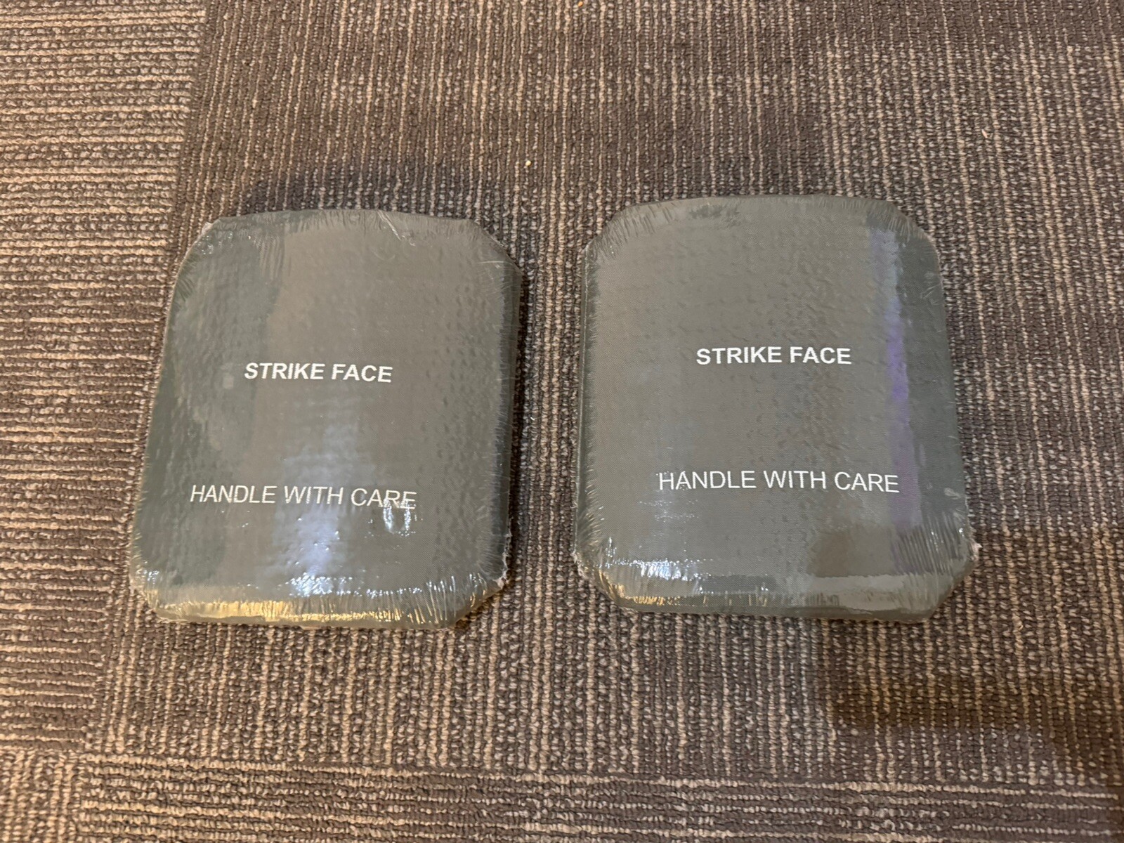 Pair Of STRIKE FACE BODY ARMOR SIDE PLATE LEVEL III CERAMIC CIF Turn In ...