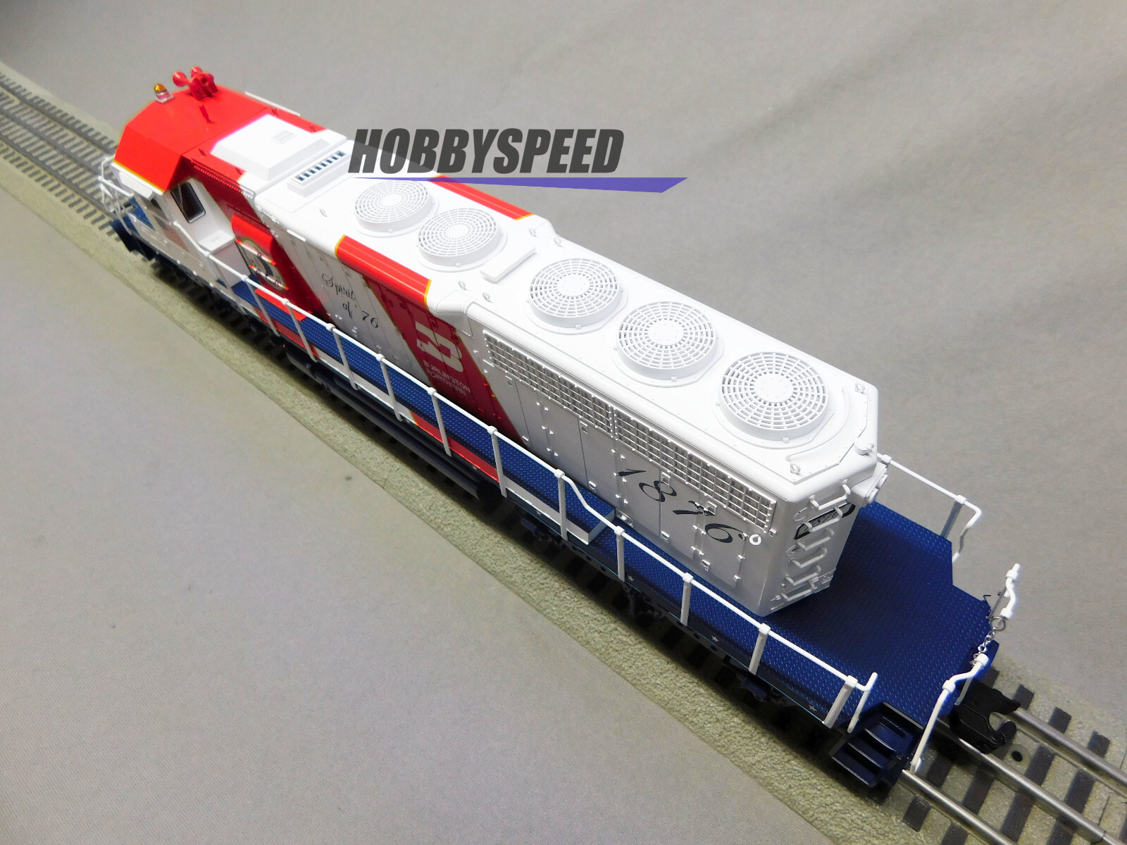 LIONEL BN NON-POWERED SD40-2 DIESEL LOCOMOTIVE ENGINE #1876 O GAUGE ...