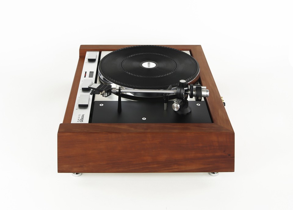 Revised TD 125 MKII Turntable Walnut High Gloss Finish | eBay
