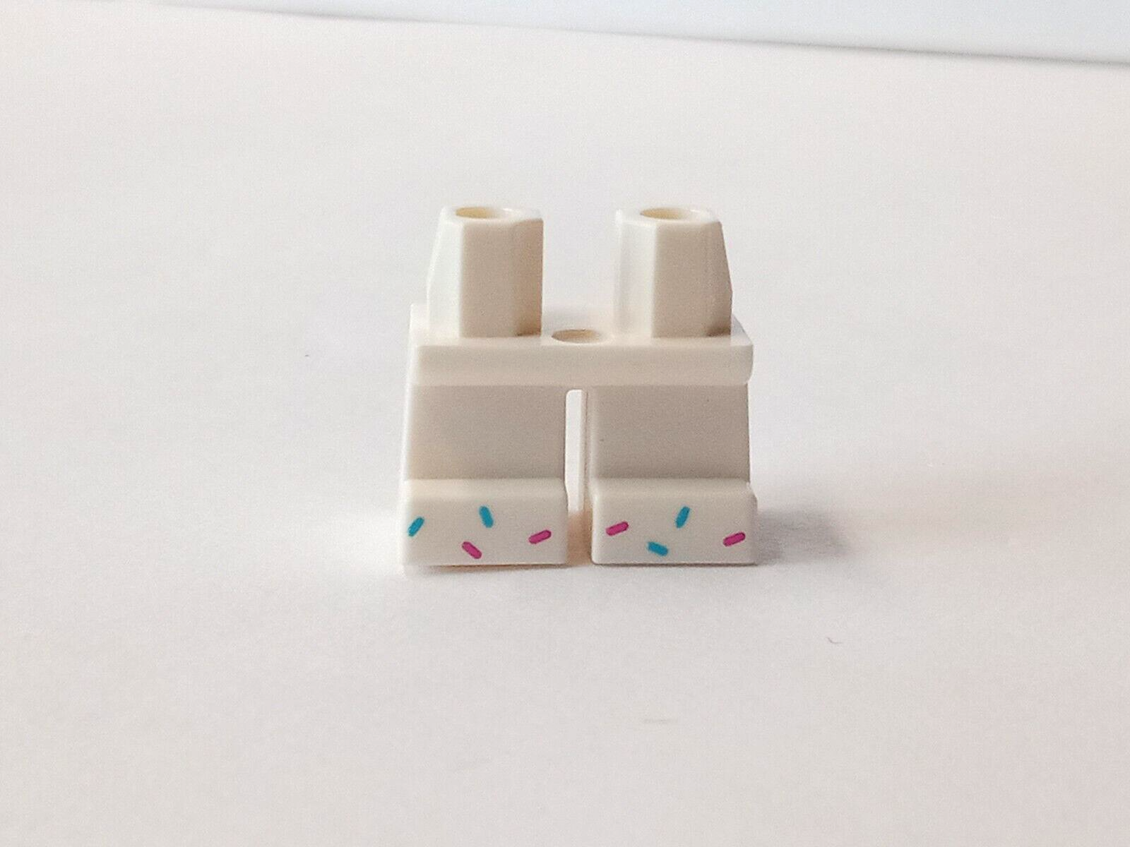 LEGO Short Legs Sprinkle Shoes Girl Boy White Tights Pants Printed Feet ...