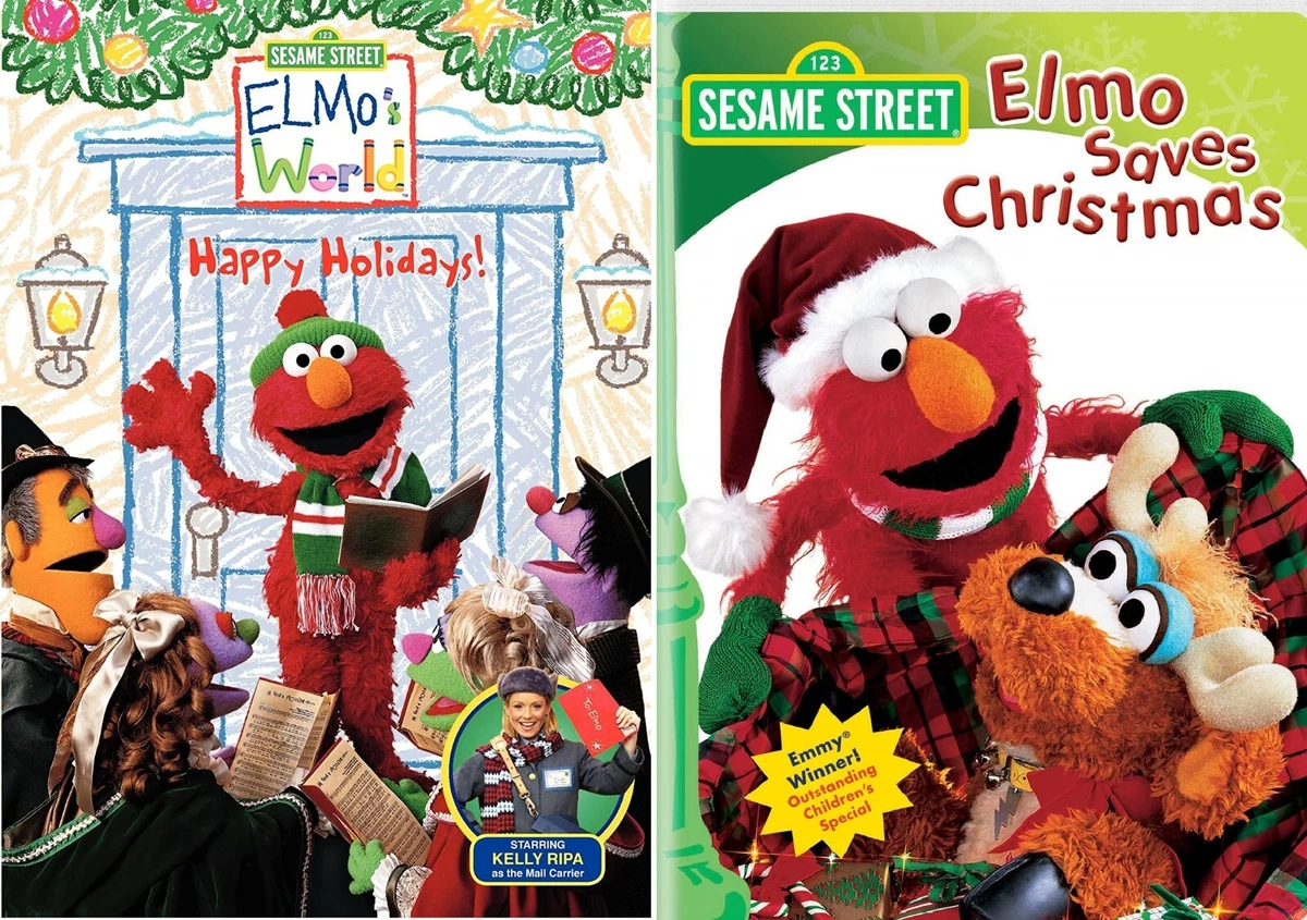 Sesame Street Elmo Saves Christmas Dvd