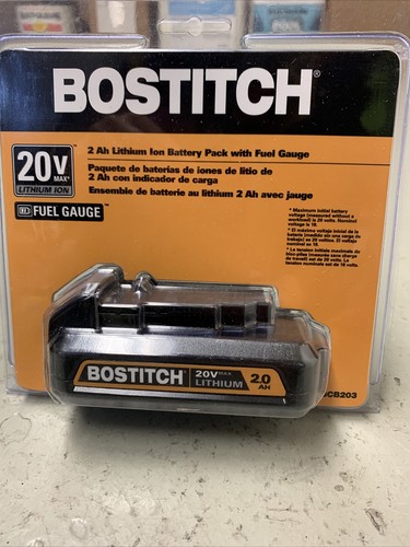 Bostitch 2 Ah Lithium-Ion Battery (BCB203) for sale online | eBay