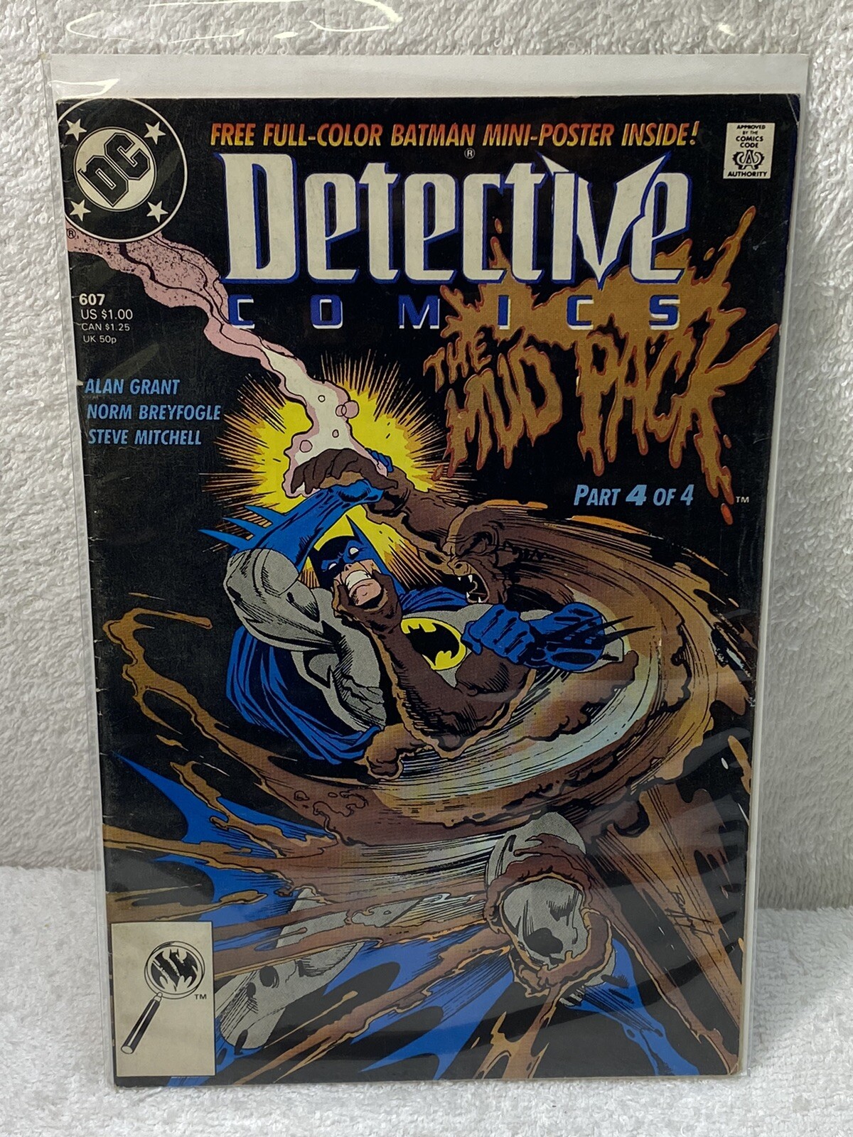 Batman Detective Comics #607 (10/1989) DC Comics The Mud Pack Part 4 of ...