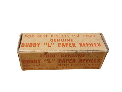 Vtg Box BUDDY L PAPER REFILLS Catalog No. 97 For Buddy "L" | eBay