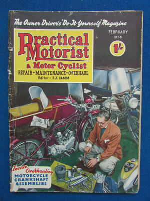 Practical Motorist & Motor Cyclist Magazine - February 1956 | eBay UK