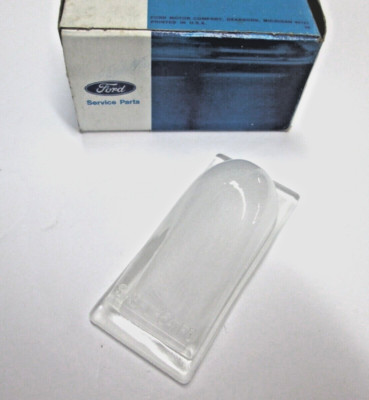NOS 65 71 Mustang Fairlane Falcon T-Bird License Plate Lamp Lens C4AZ ...