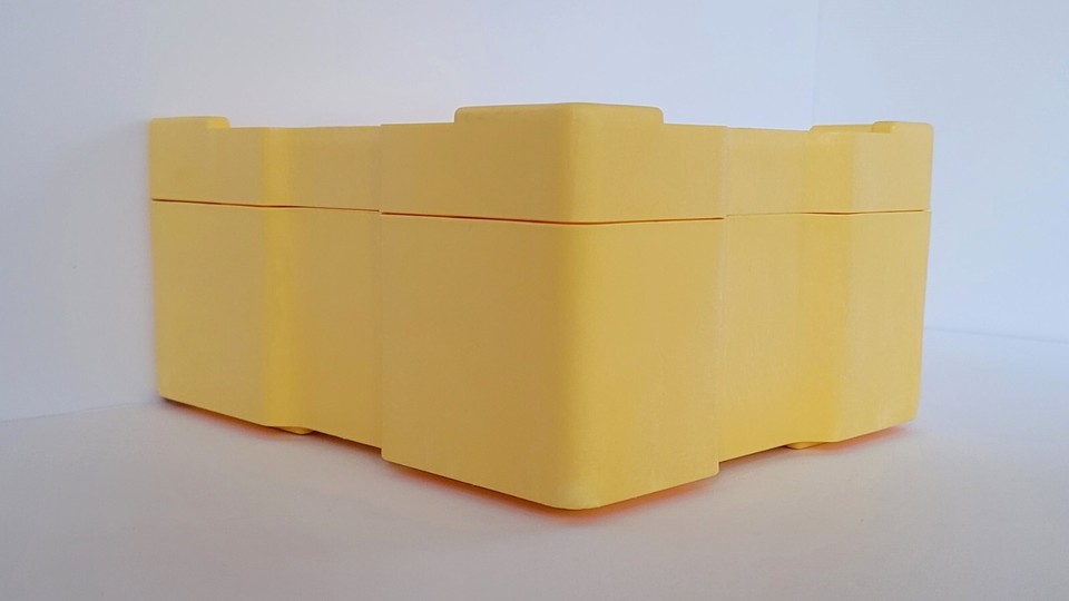 Yellow Royal Canadian Mint RCM Bullion Coin Empty Monster Box Fits 20 ...