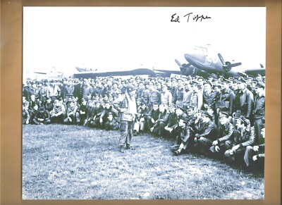 Ed Tipper "Band Of Brothers" Autographed 8x10 Picture Autograph 101st ...
