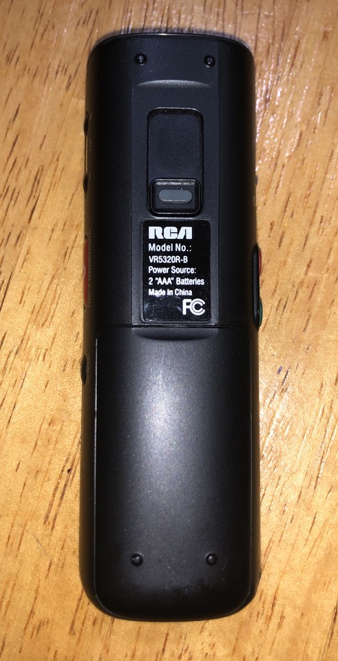 RCA VR5320R-B Digital Voice Recorder Tested Works Great | eBay