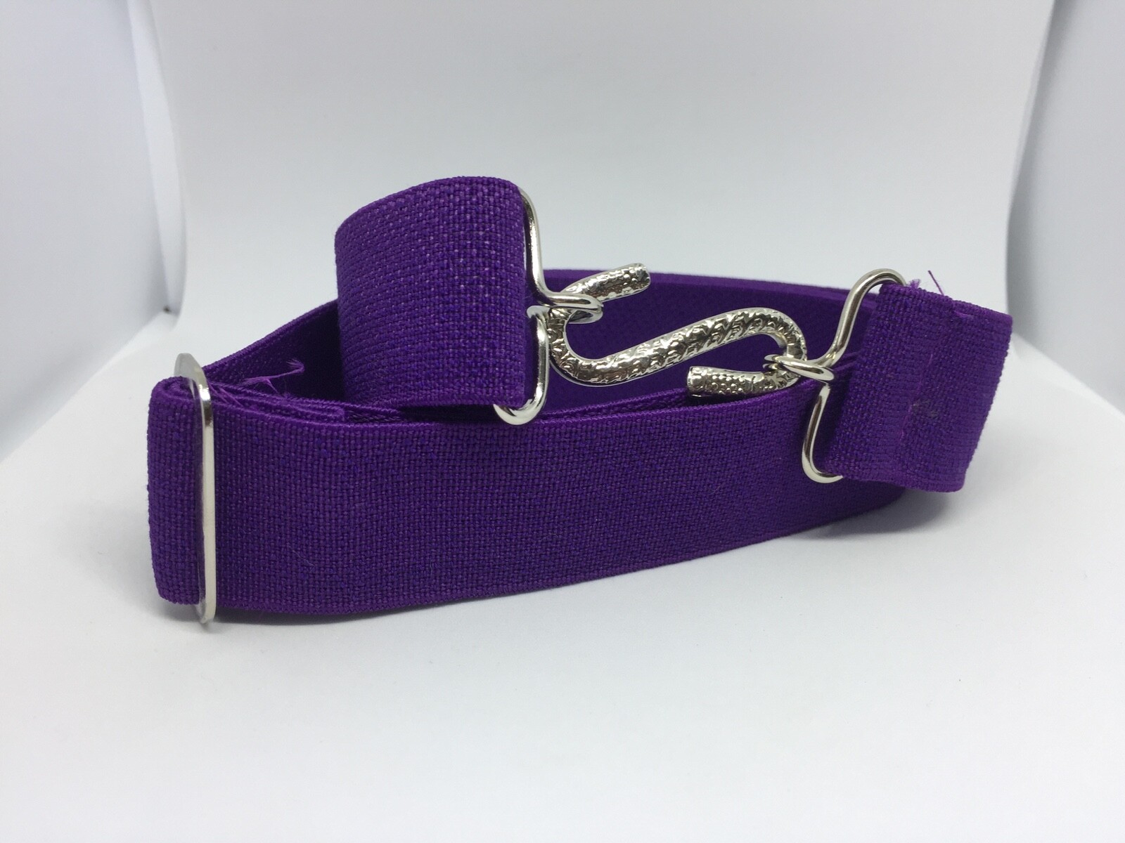 Elasticated Snake Belt Purple 30mm Adult Boys Mens Girls xl xxl xxxl ...